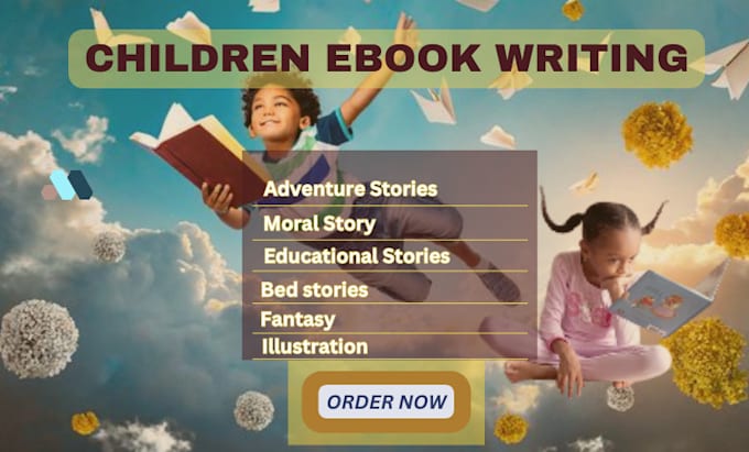 Be your children story book writer, children book writing, kid story ...