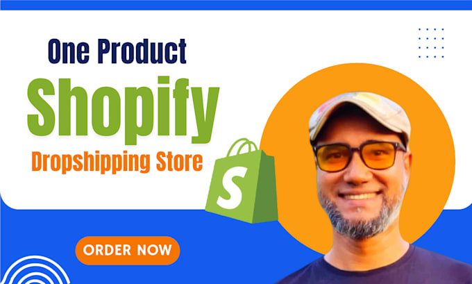 Create one product eye catching shopify dropshipping store by Simonxpert | Fiverr