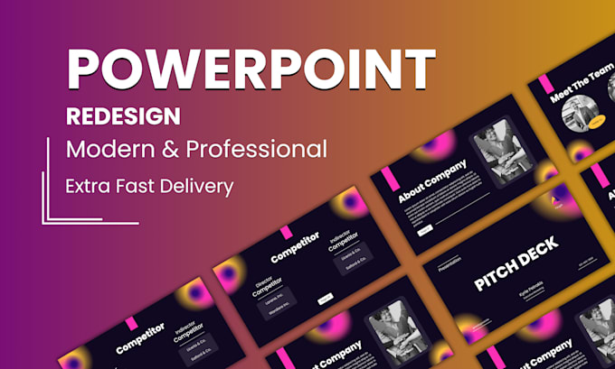 Revamp your powerpoint presentations and pitch deck with premium themes by Isha_murtaza | Fiverr