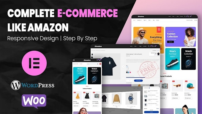 Build ecommerce website with wordpress and woocommerce store by Myfunpk | Fiverr