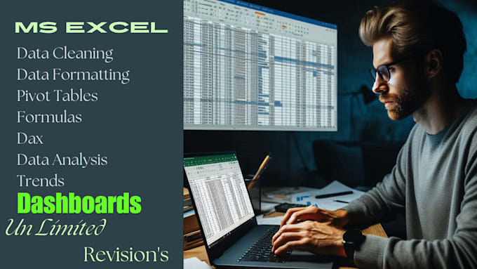 Create excel graphs, charts, dashboards and analyze by Muhammdobaid | Fiverr