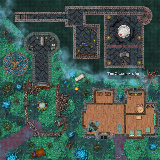 Quality fantasy ttrpg maps by Koldfirewriting | Fiverr