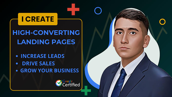 Build a landing page with a lead capture form by Sitelaunch | Fiverr