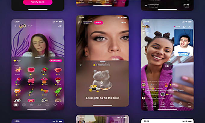 Build tiktok clone app, live streaming app, camera app recognition app chat app by Face_tech ...
