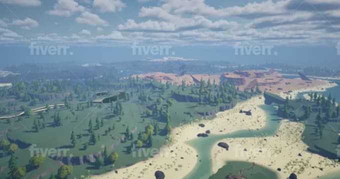 3d Game Environment Vr Metaverse Game Level Design In Unity 3d Or