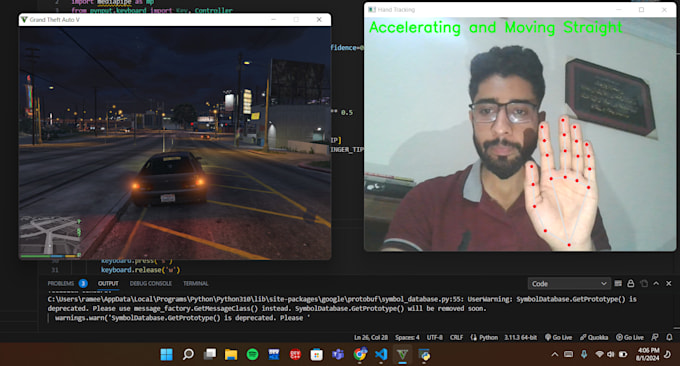 Do computer vision projects using python and opencv by Rameezmmughal | Fiverr