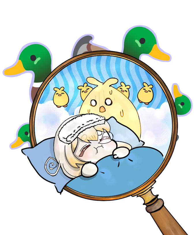 Create cute 2d art for you by Bloodmage18 | Fiverr