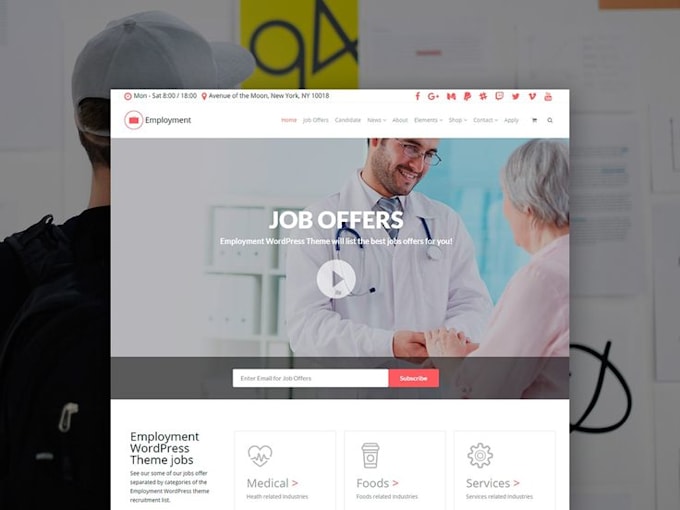 Develop job board website, job portal, recruitment website by Akisyem | Fiverr