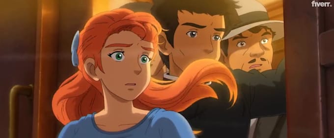 2d short film animated, 2d movie animted, youtube intro, movie trailer ...