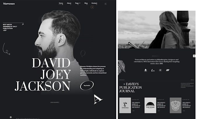 Design and build landing page with figma, html css, bootstrap or tailwind by Maweseo | Fiverr