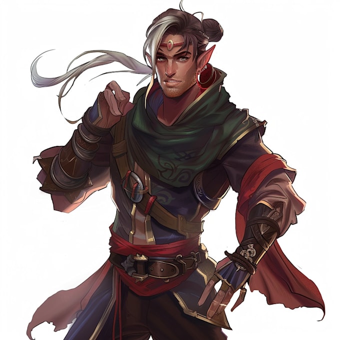 Make your dnd character design by Bisabrren | Fiverr