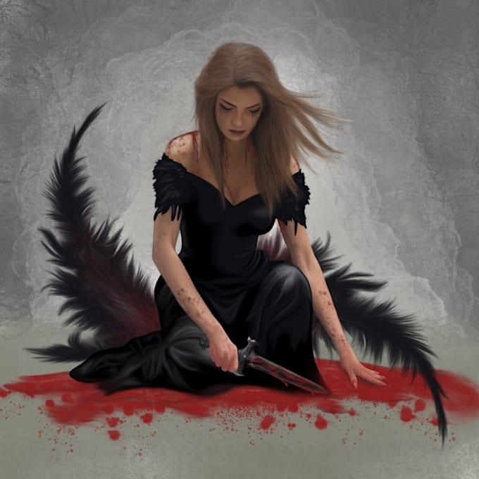 Create custom book cover art using digital drawing by Love_leisl | Fiverr