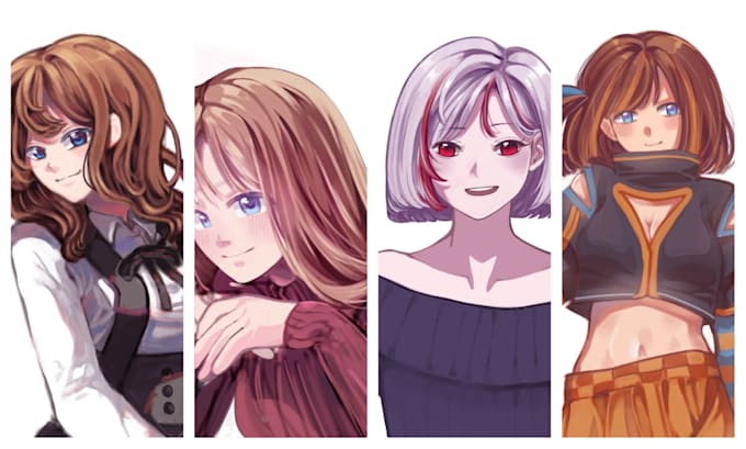 Draw your fantasy to life in anime style by Kinari_studio | Fiverr