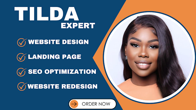Design tilda website design tilda website redesign tilda landing page design by Oyinkan_praise ...