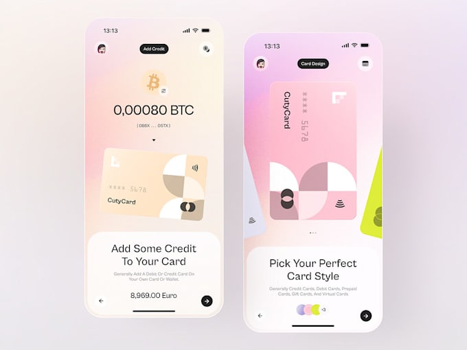 Do Fintech Ui Wallet Ui Mobile App Ui Ux App Ui Ux Design By Aldertfinn Fiverr