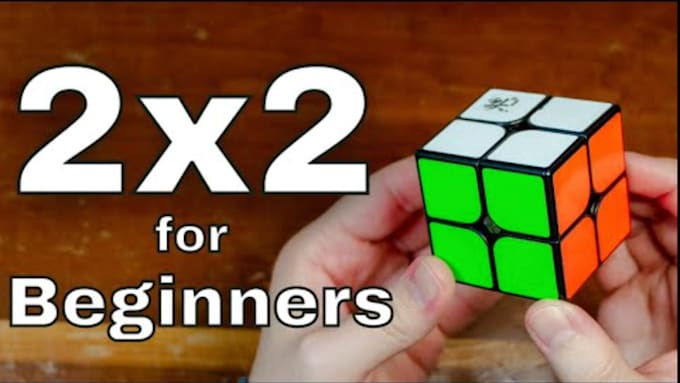 Teach you how to solve a 2x2 rubiks cube by Hakiou | Fiverr