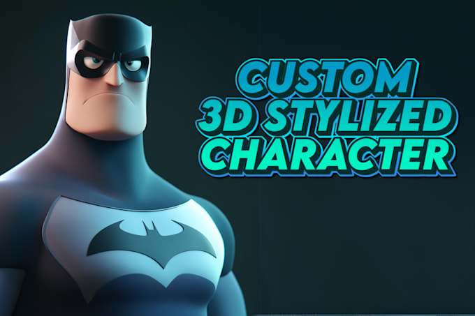 Design stylized 3d characters, funko, textured, game, rig, animation ...