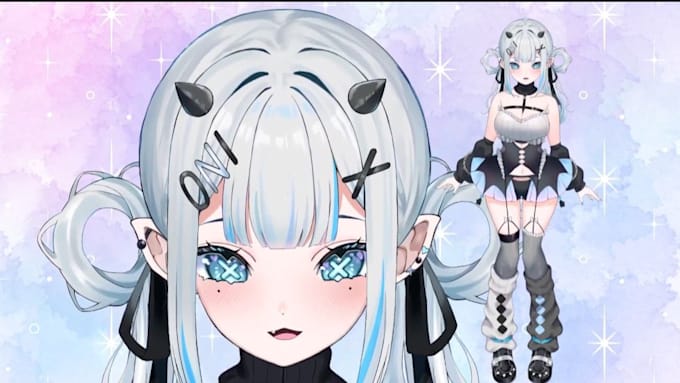 Create vtuber model, live2d rigging, vtuber design, vtuber rigging, 2d ...