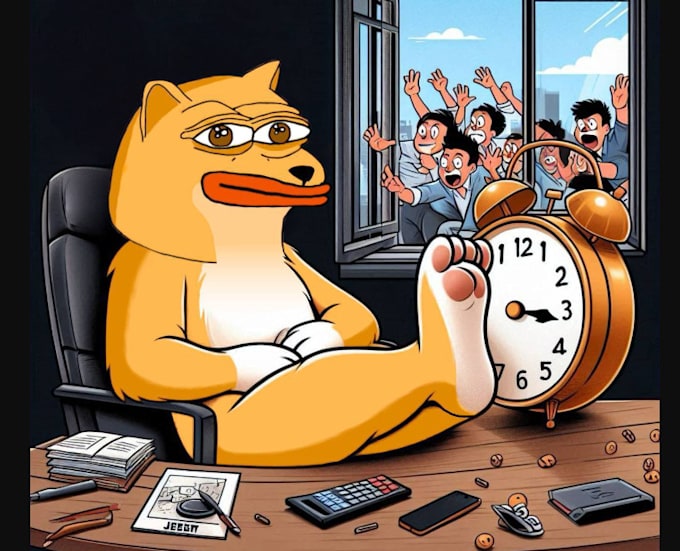 Do meme coin art, meme coin animation, crypto meme art, solana meme ...