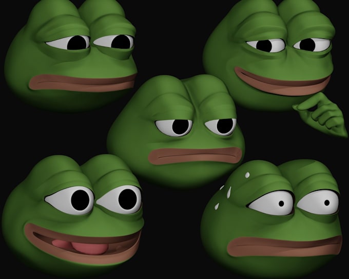 Do crypto meme art pepe character nft meme art funny meme art frog ...