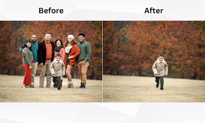 Add or remove person and object and change the background by ...