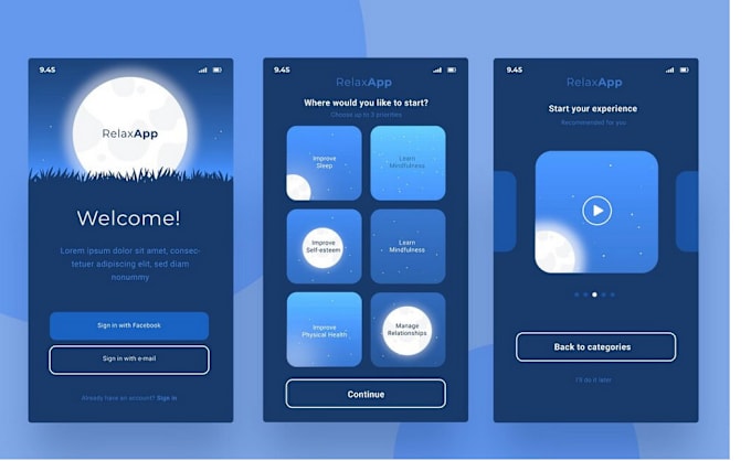 Design Flutterflow Ui Ux For Your Mobile App By Marianne Blanda Fiverr