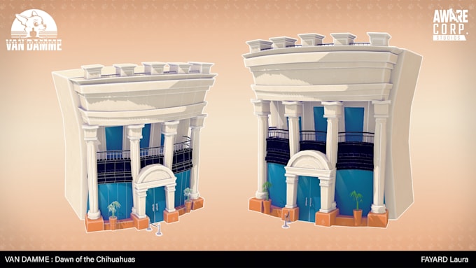 Create 3d game ready props by Laura_fayard | Fiverr