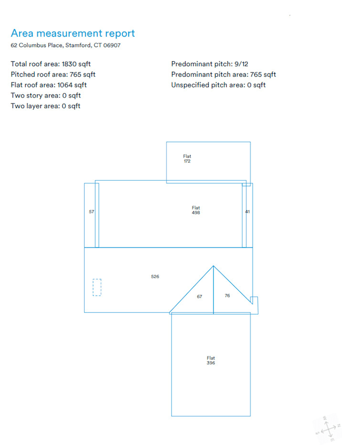 Provide a professional roof measurement report detailed and accurate by ...