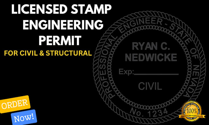 Do civil and structural engineering review and stamping services by ...