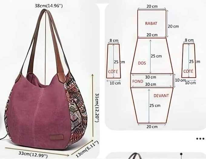 Do bags design, handbag, tote bag, sketch bag technical drawing and ...