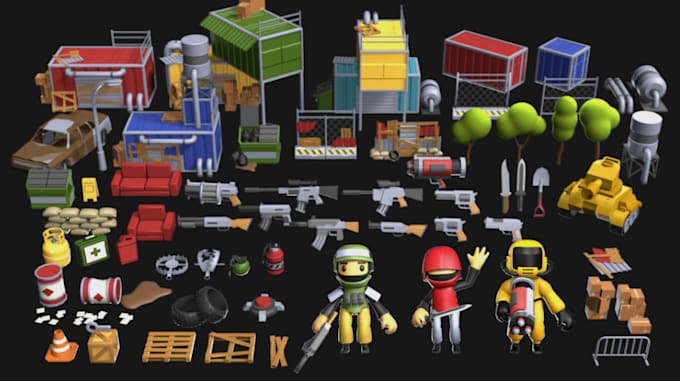 Design game graphic, game art, game ui,ux, game assets for your game ...