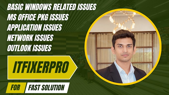 Fix and troubleshoot your pc or laptop by Itfixerpro | Fiverr