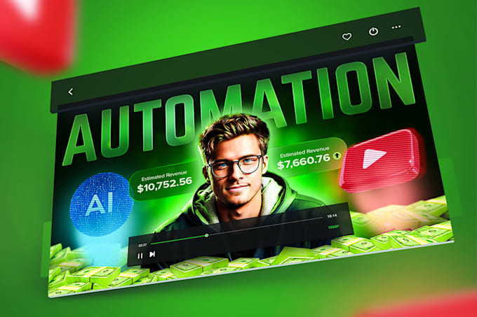 Design amazing catchy youtube thumbnail by Connoiseurs | Fiverr