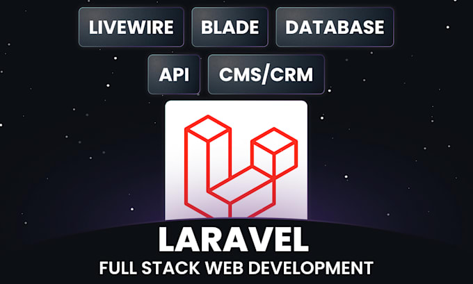 Do full stack web development with laravel by Waharus | Fiverr