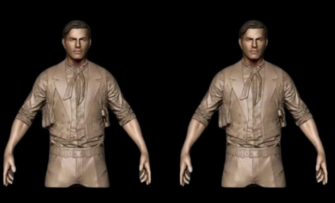 3d character modelling 3d model character texture stl stp file for 3d ...