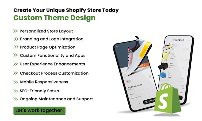 Create a stunning custom theme design for your shopify store by Khizar_zia04 | Fiverr