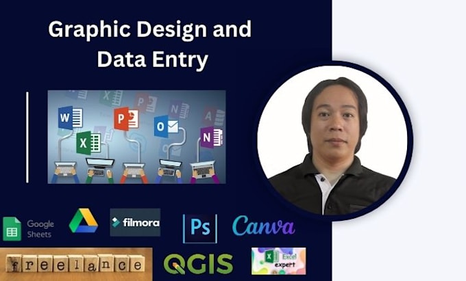 Be your all in one data entry and design guru by Randy_siaboc | Fiverr