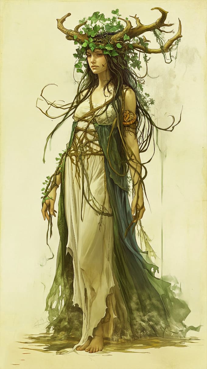 Make fantasy art creatures dnd characters design by Saaxodile | Fiverr