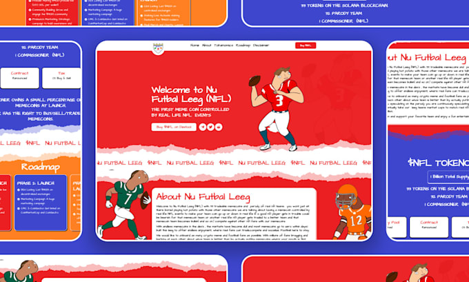 Build meme coin website, crypto landing page, memecoin landing page by ...