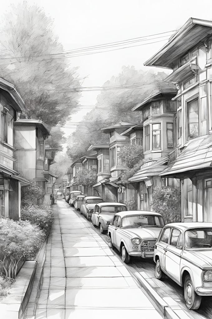 Make design or utility patent draw make a detailed building line ...