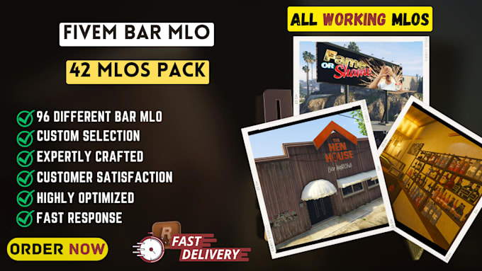 Give fivem bar mlos from 42 bar and club mlo fivem by Fivem_store_4 | Fiverr