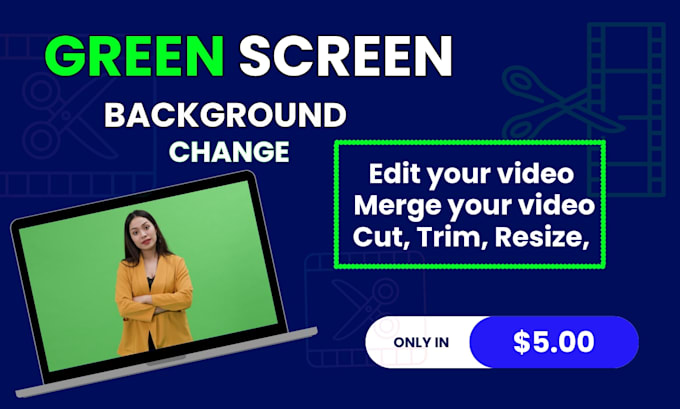 Replace green screen video background by Reyan8887 | Fiverr