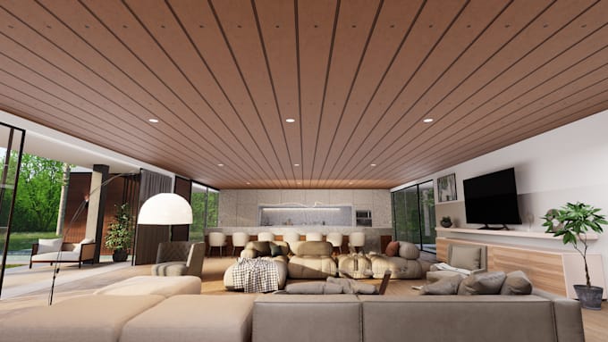 Create a realistic 3d rendering architecture by Dream_archite | Fiverr