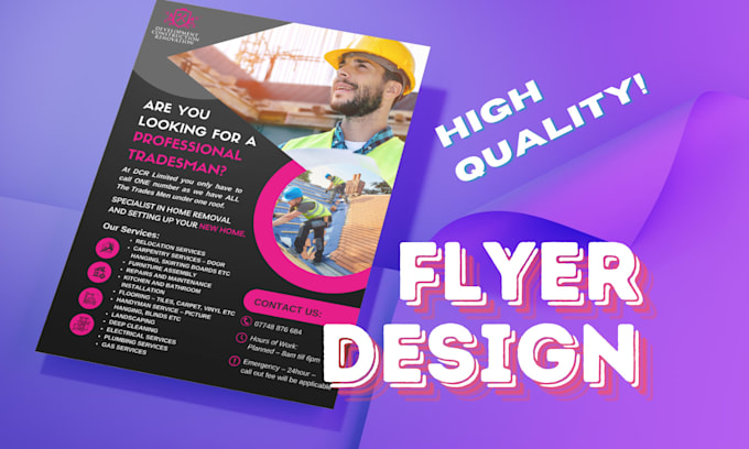 Create create posters and leaflets for your event by Serinasahota | Fiverr