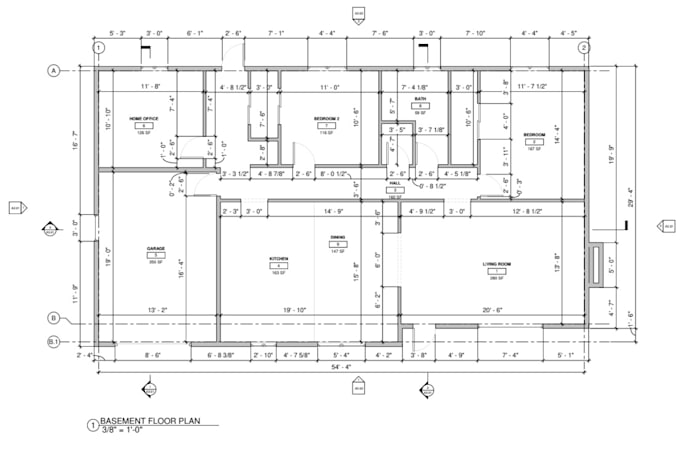 Convert the pdf, sketch to detailed revit model, drawings by Str112 ...