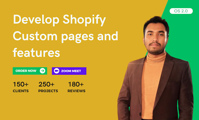 Develop shopify custom pages and features using liquid by Engrasel ...