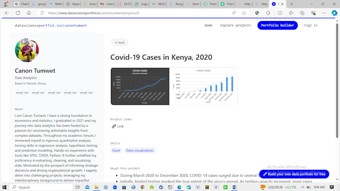 Do professional data analysis by Canontumwet | Fiverr