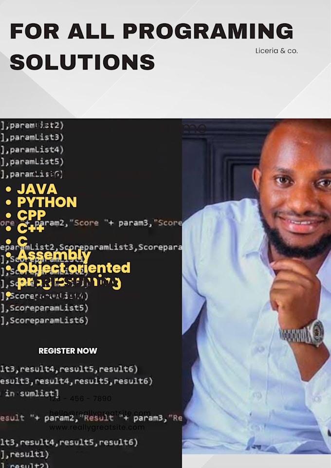 Expert python, c, cpp, and c sharp programming projects by Garmon_coder | Fiverr