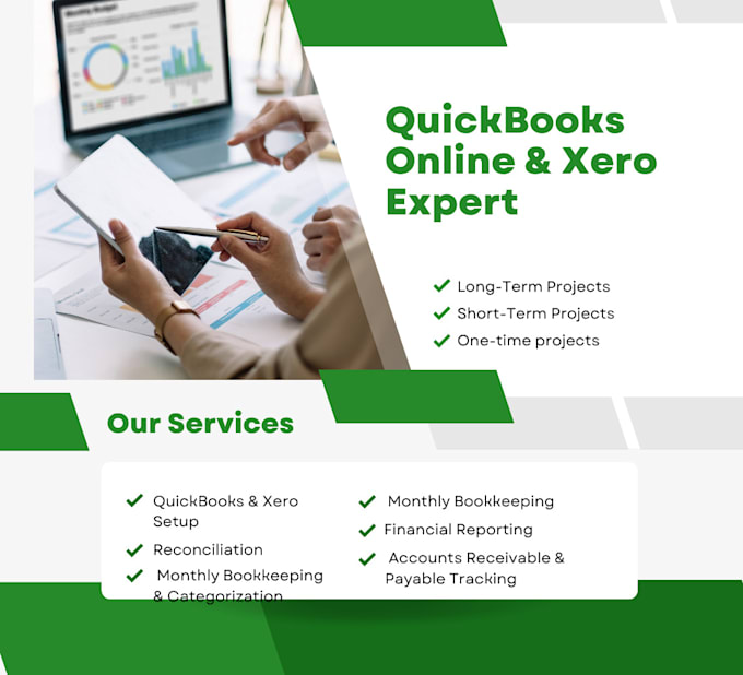 Clean up, and manage quickbooks or xero bookkeeping by Nisarjan14 | Fiverr