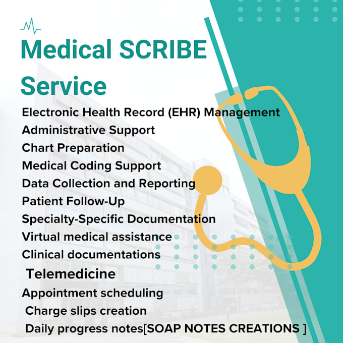 Be your medical scribe and medical virtual assistant by Joti14 | Fiverr